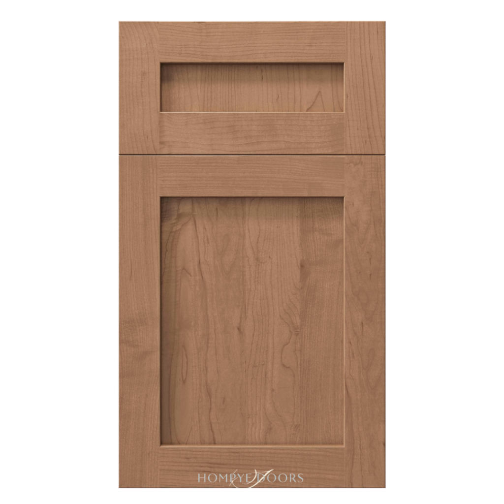 Hompye Rustic Shaker Cabinet Door - Maple Veneer Stained SK502 - HOMPYE ...