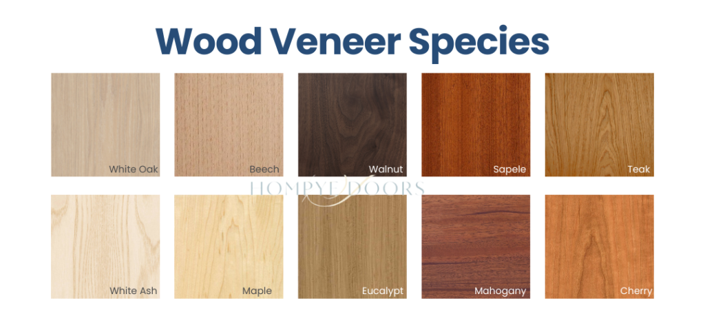 Hompye Rustic Shaker Cabinet Door - Maple Veneer Stained SK502 - HOMPYE ...